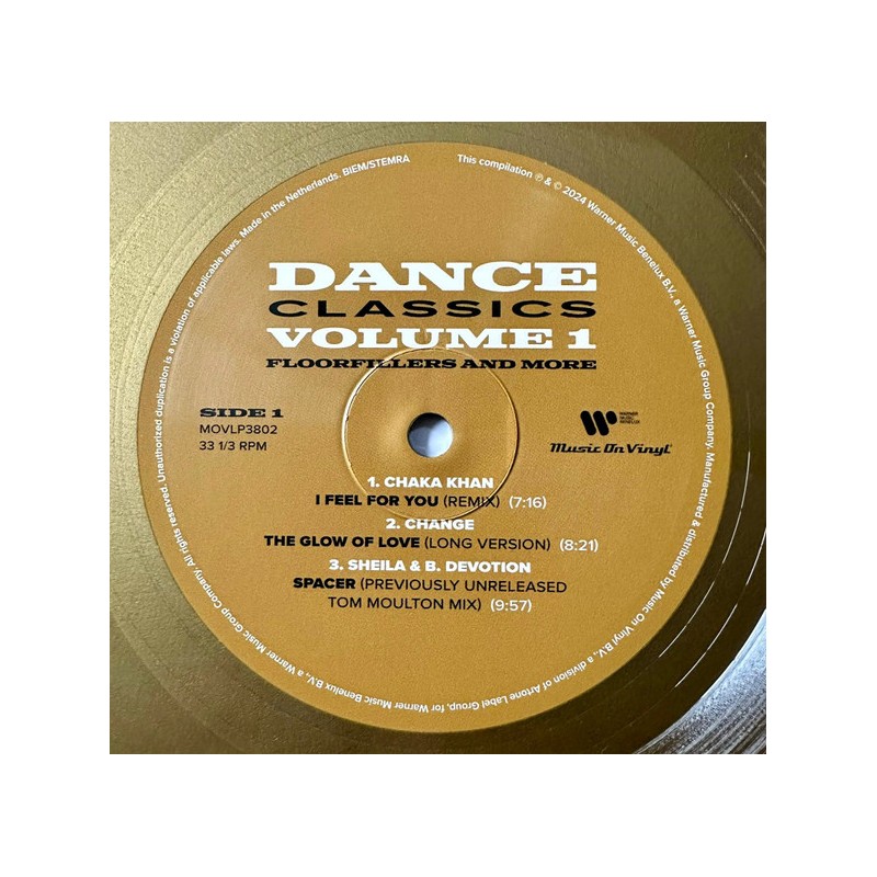Various ‎– Dance Classics Volume 1 (Floorfillers And More)