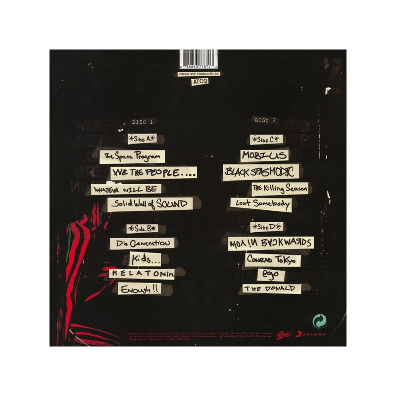 A Tribe Called Quest ‎– We Got It From Here…Thank You 4 Your Service