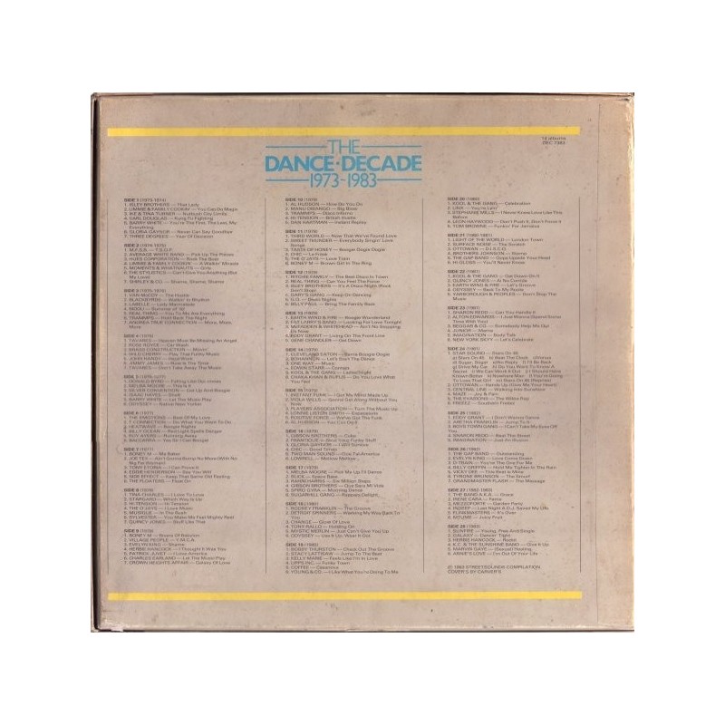Various ‎– The Dance Decade 1973-1983